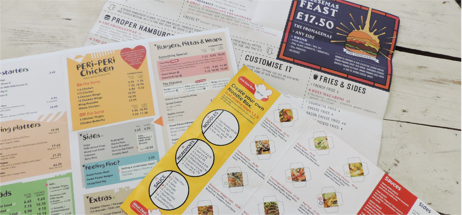 Design to Dine: Information Design in Menus - TDL-Creative