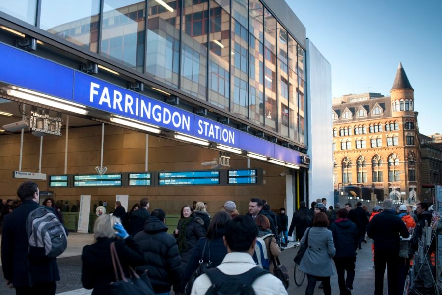 Farringdon Station Exhibition and Handout Graphics - TDL-Creative