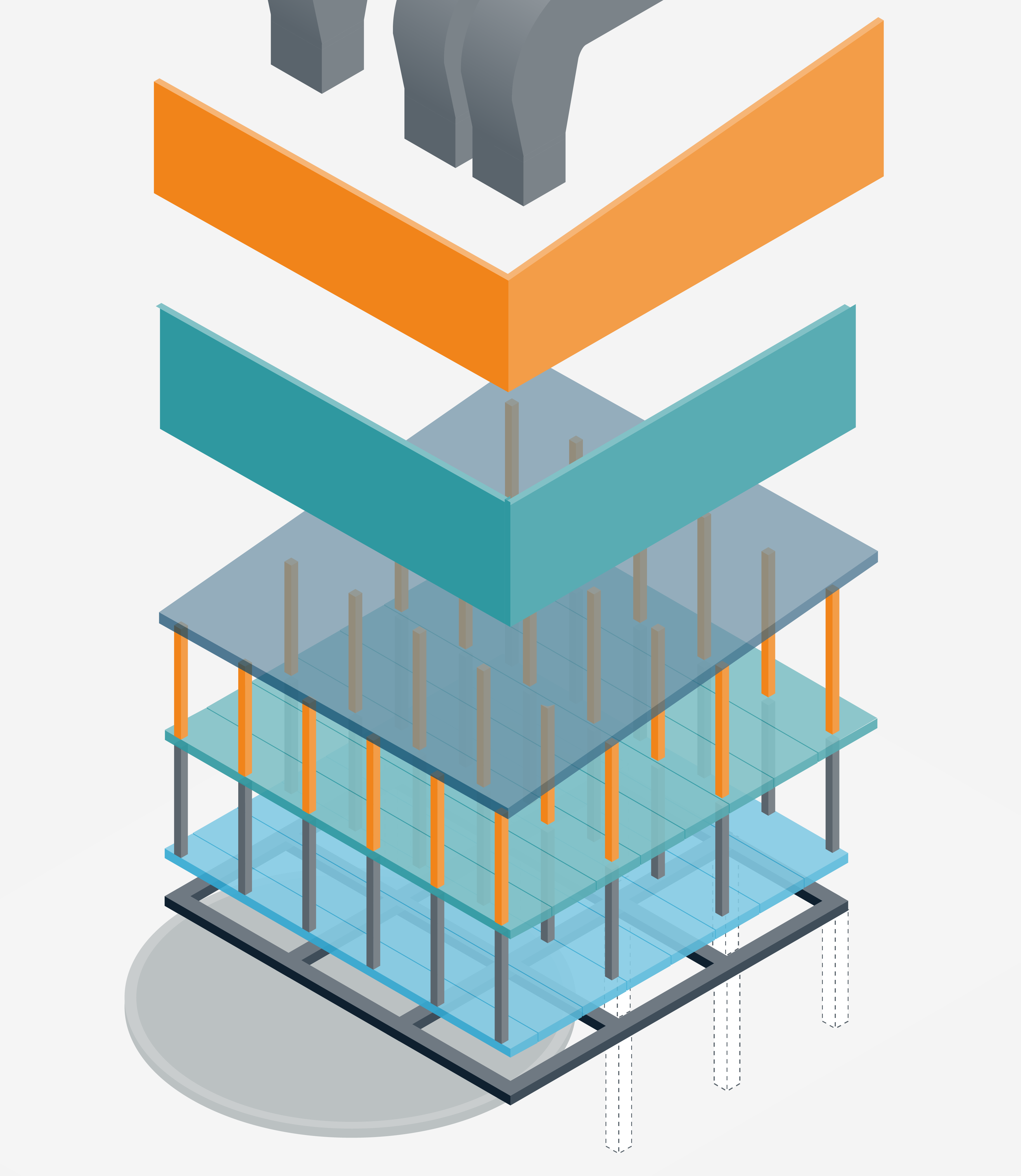 Construction Sequence Isometric Drawings - TDL-Creative